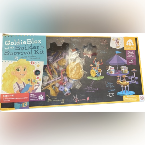 Goldie Blox | Toys | Goldieblox And The Builders Survival Kit | Poshmark